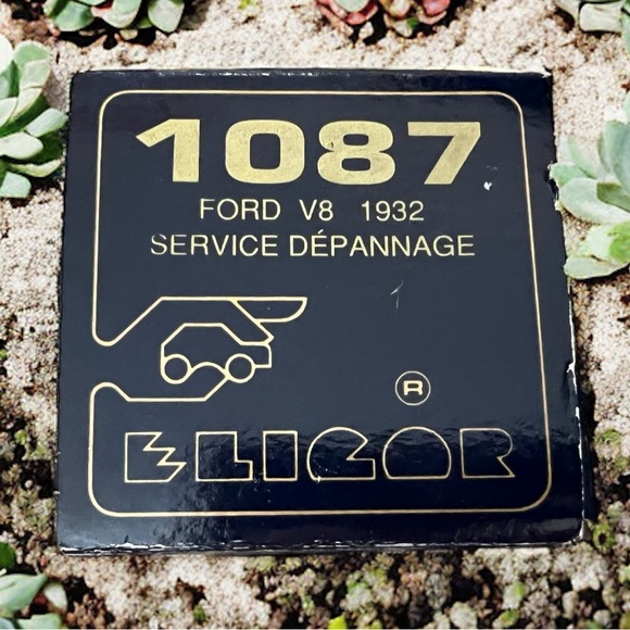 ELICOR | Accents | Nwt Elicor 87 Ford V8 1932 Service Dpannage Diecast ...